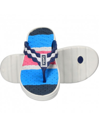 Slapi flip flops, multicolori, de dama